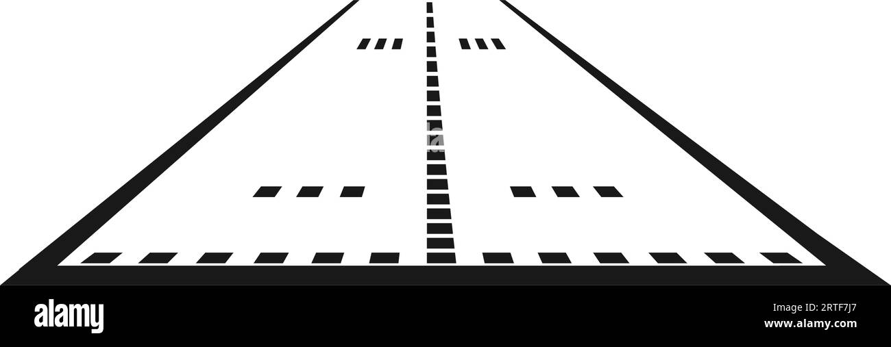 Runway icon vector illustration symbol design Stock Vector Image & Art ...