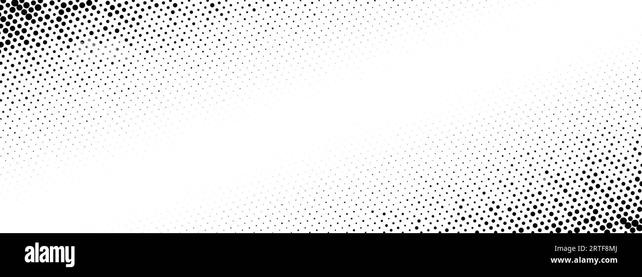Corner halftone texture. Dotted gradient pattern background. Abstract ...