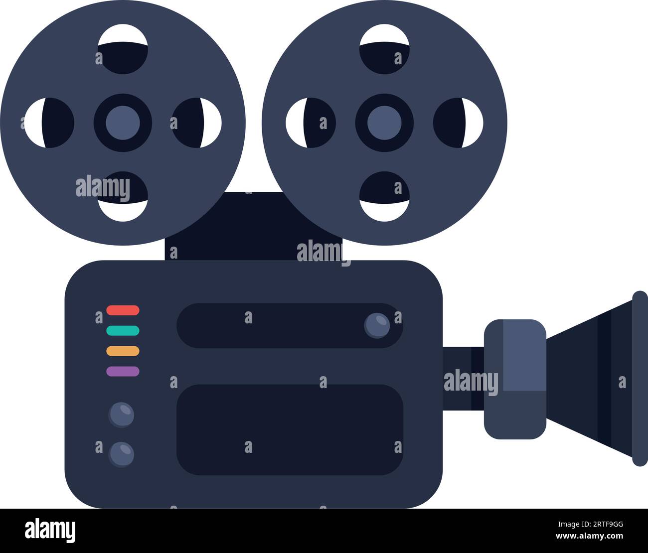 film device projector icon Stock Vector Image & Art - Alamy