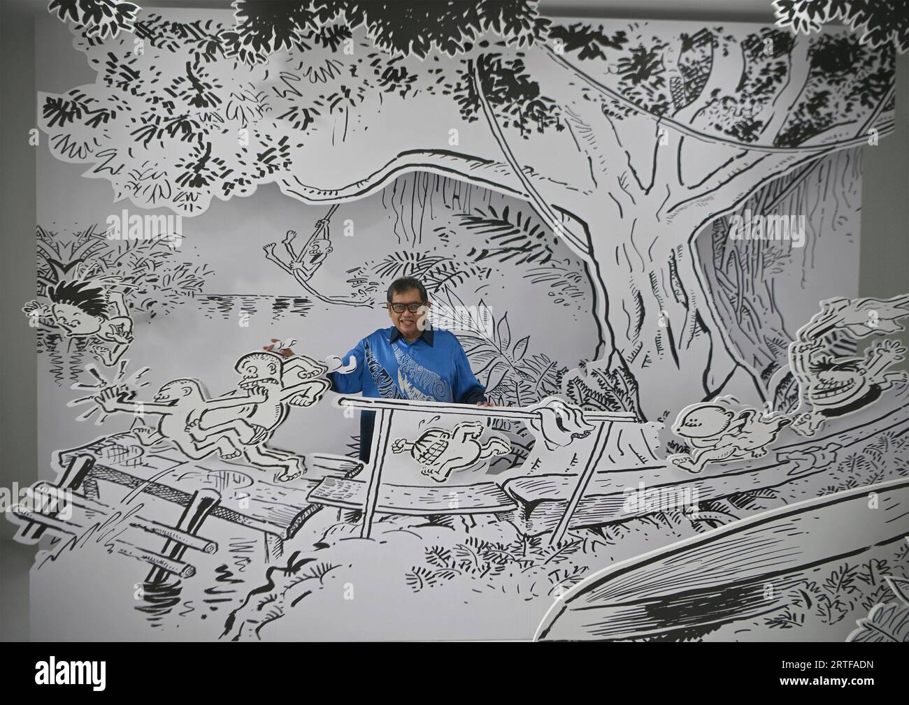 Malaysian cartoonist, Datuk Mohammad Nor bin Mohammad Khalid or better ...