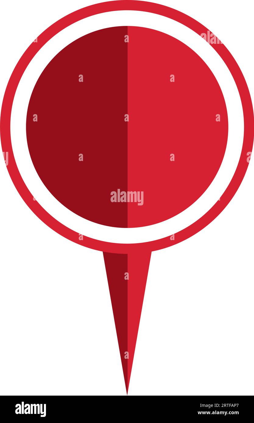 pin icon location badge Stock Vector Image & Art - Alamy