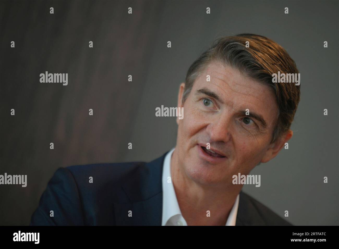 Alexander Harrison, country CEO of Barclays Singapore, and chief ...