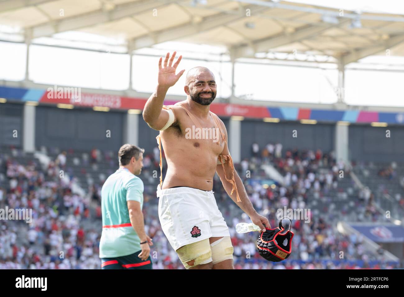 Japan's Michael Leitch after winning the 2023 Rugby World Cup Pool D ...