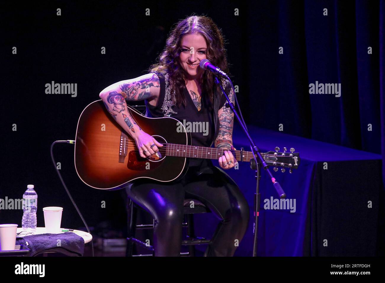 Singer Ashley McBryde performs at the Country Music Hall of Fame and ...