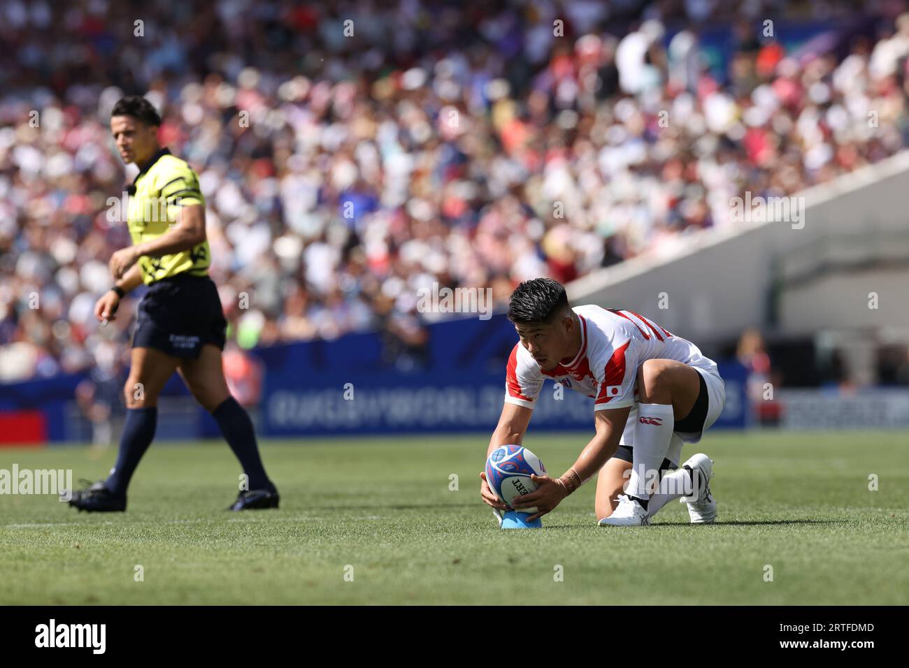 Rikiya Matsuda (JPN) during the 2023 Rugby World Cup Pool D match ...