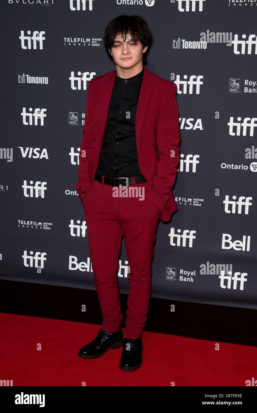 Toronto, Canada. 12th Sep, 2023. Orén Kinlan attends the "Flora and Son ...