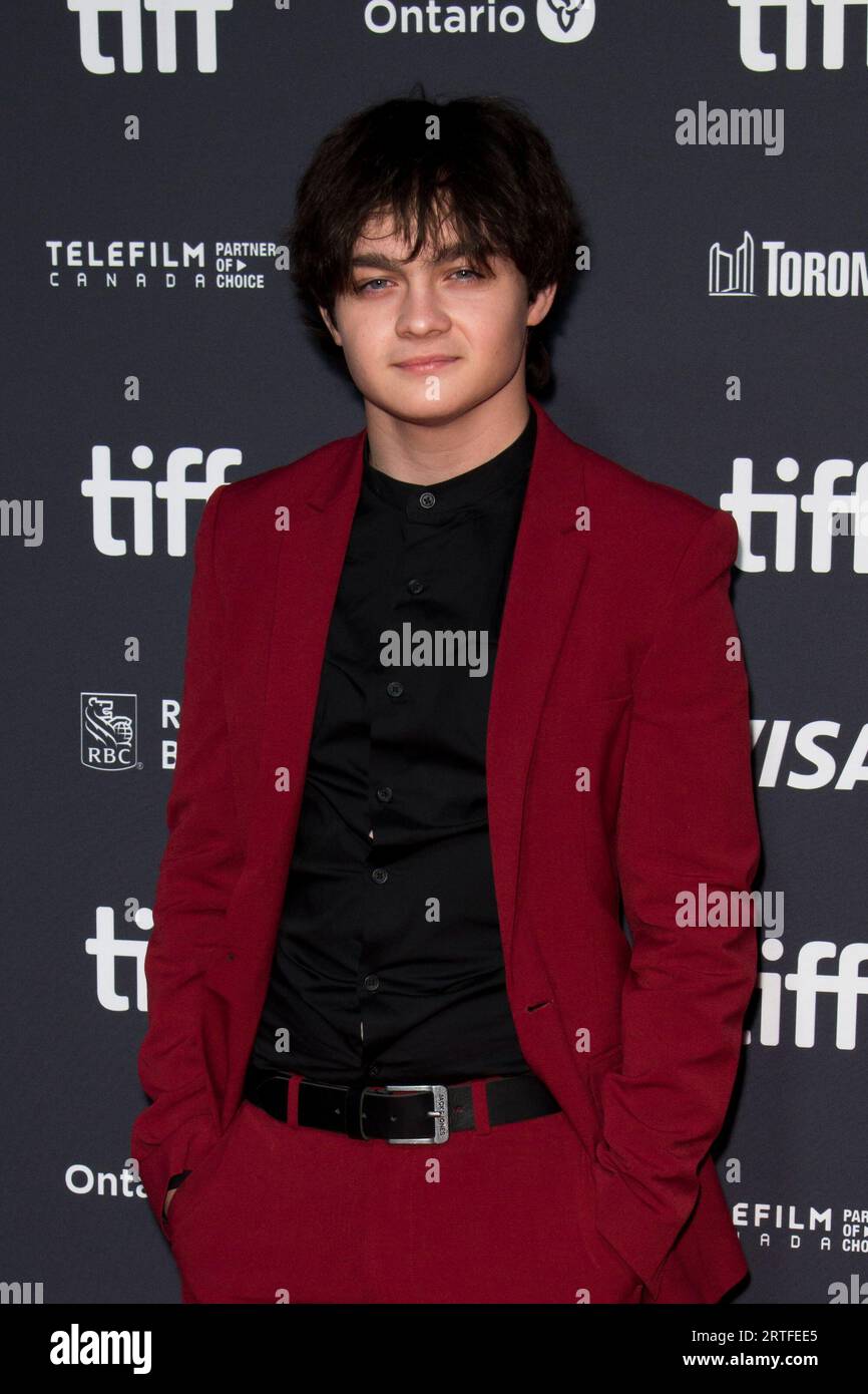 Toronto, Canada. 12th Sep, 2023. Orén Kinlan attends the "Flora and Son ...