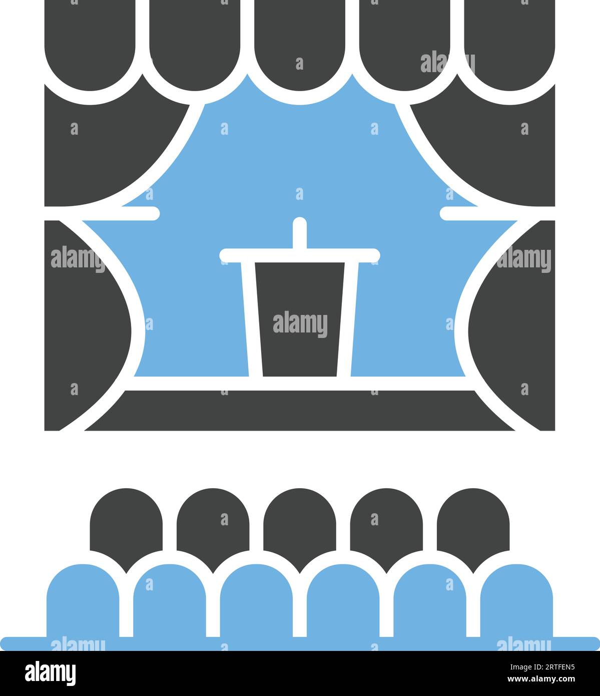 Auditorium design Cut Out Stock Images & Pictures - Alamy