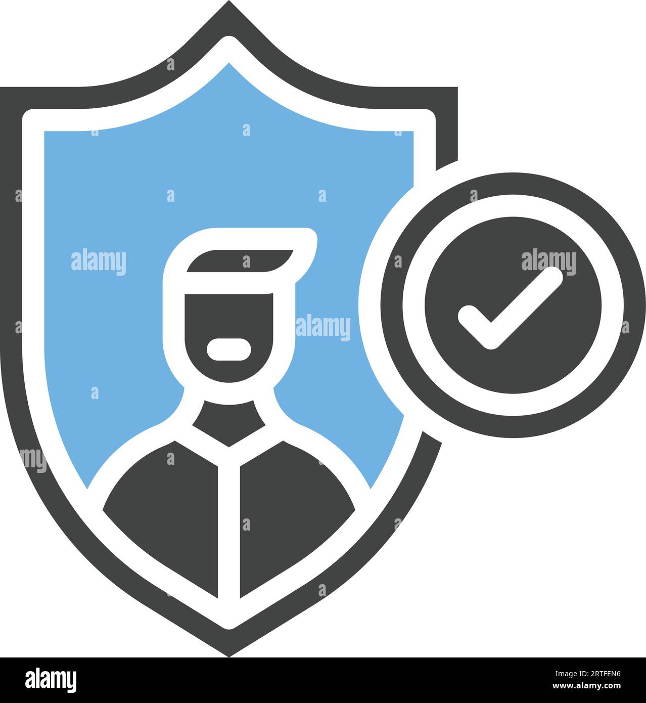 Authentication icon image Stock Vector Images - Alamy