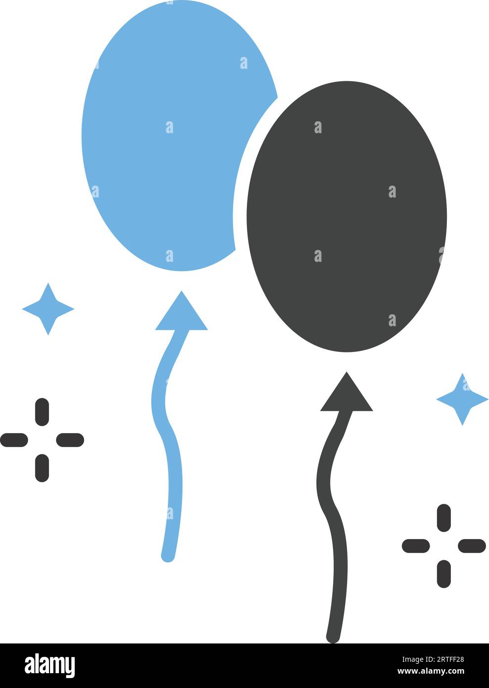 Balloons Icon Image Stock Vector Image & Art - Alamy