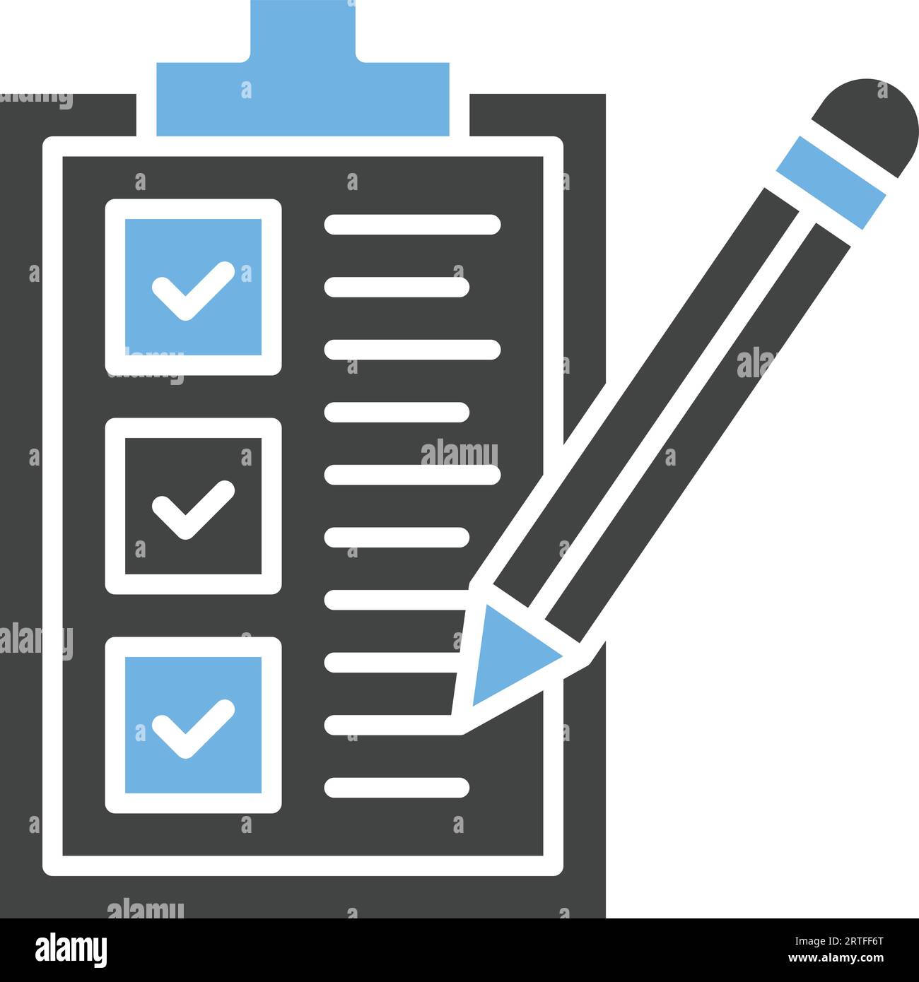 Checklist Icon Image Stock Vector Image & Art - Alamy
