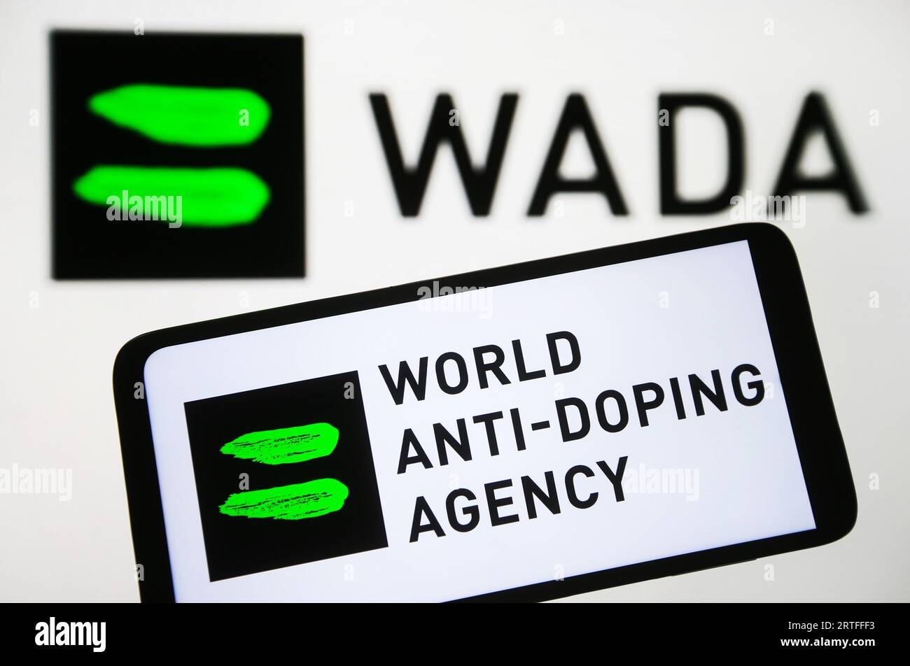 Ukraine 12th Sep 2023 In This Photo Illustration World Anti Doping