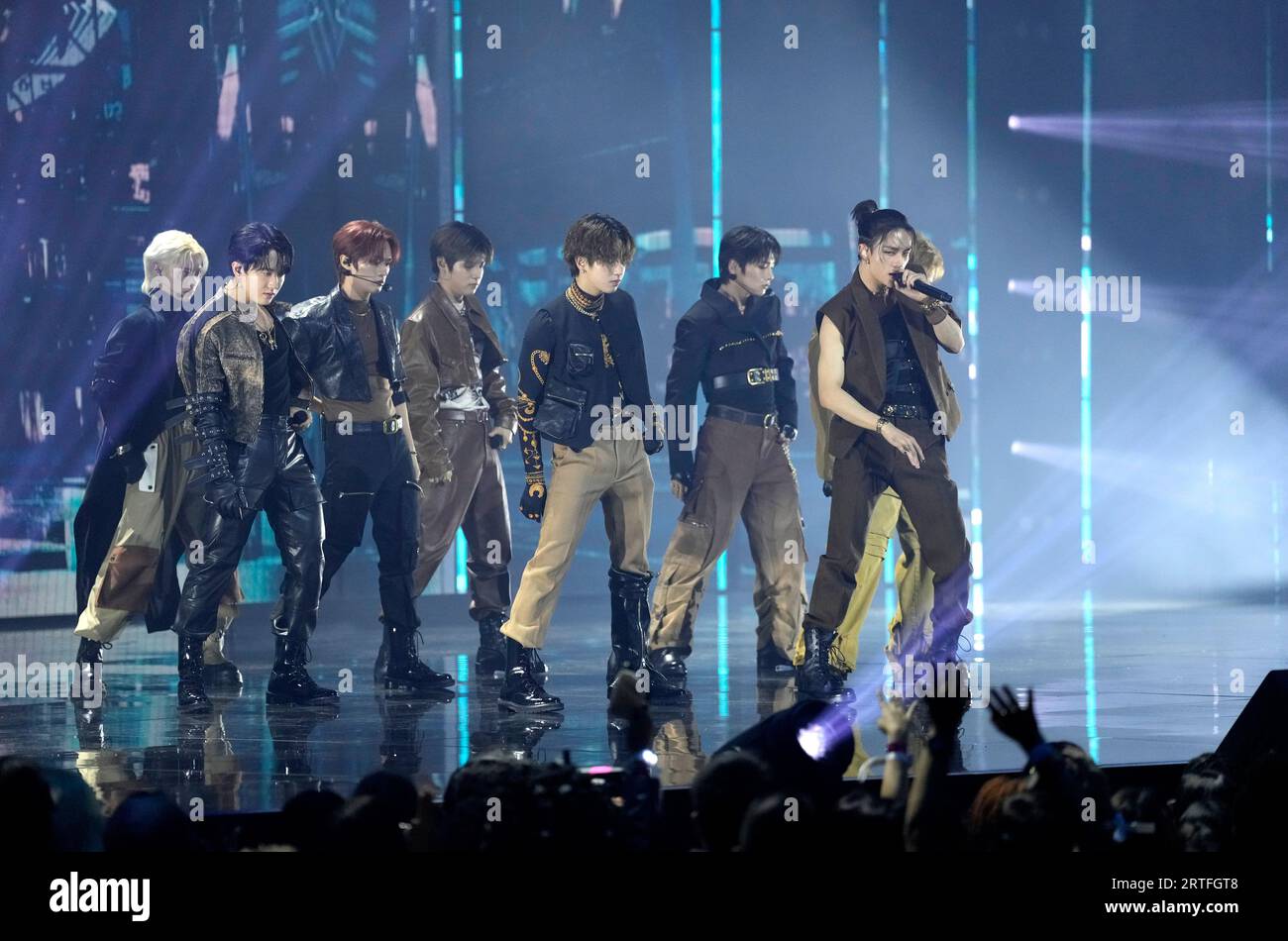 Stray Kids perform during the MTV Video Music Awards on Tuesday, Sept ...