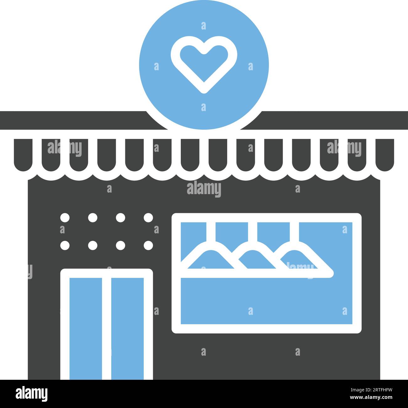 Shopping in clothes store Stock Vector Images - Alamy