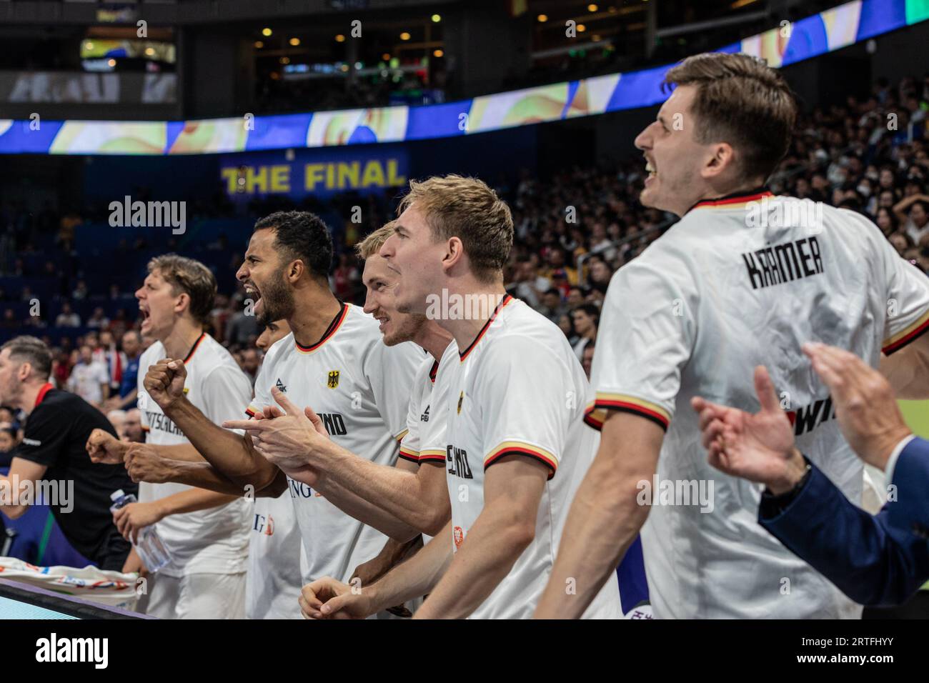 Manila, Philippines. 10th Sep, 2023. Germany seen in action during the ...