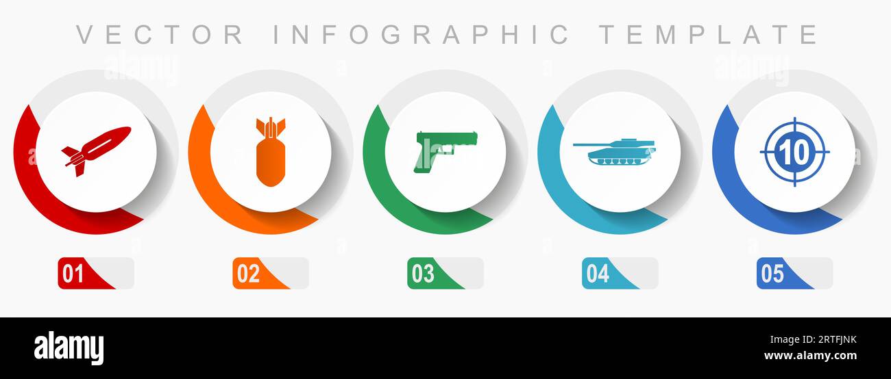 War icon set, miscellaneous icons such as missle, bomb, gun, tank and ...
