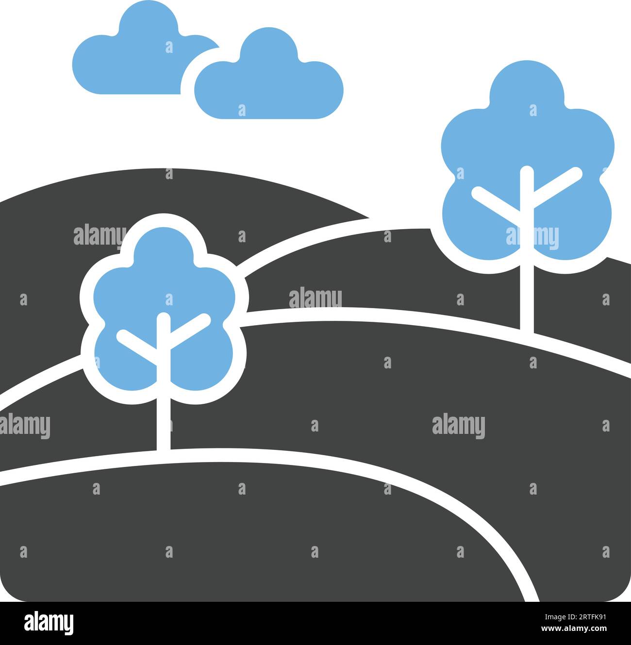 Grasslands Icon Image Stock Vector Image And Art Alamy