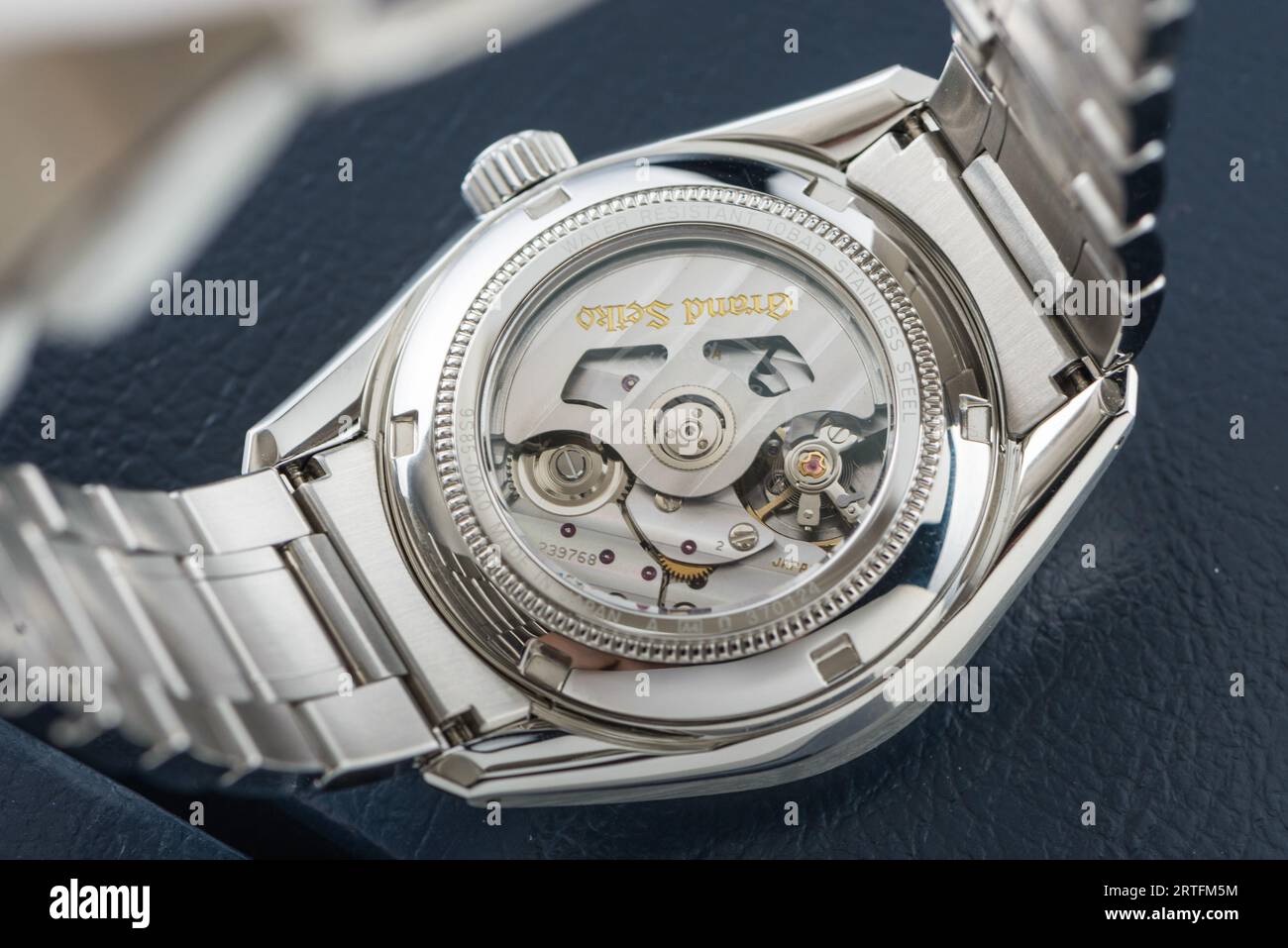 Seiko Grand Seiko Hi-beat 36000 SBGH001G Stock Photo - Alamy