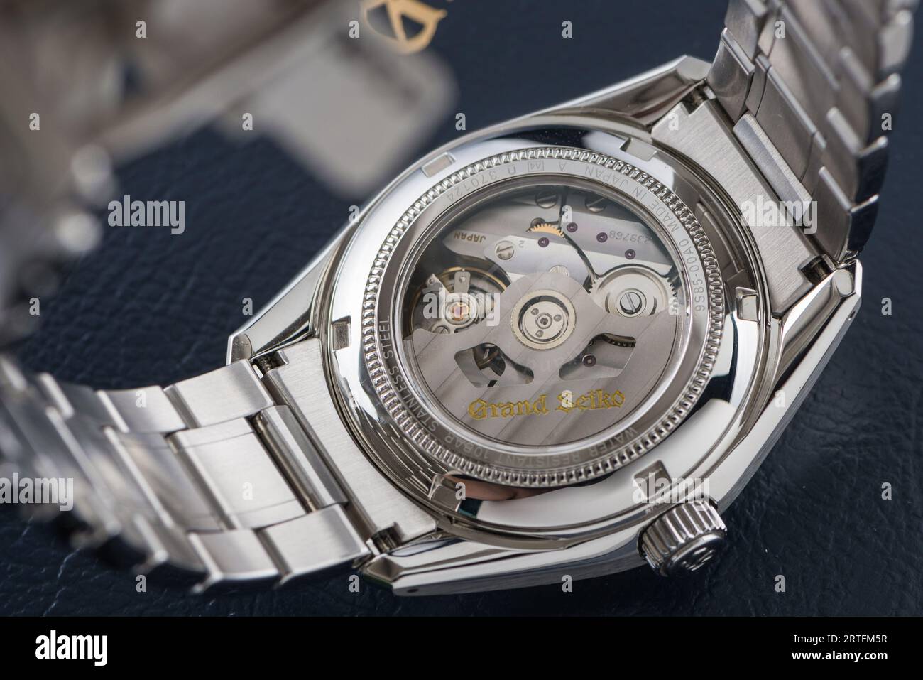 Seiko Grand Seiko Hi-beat 36000 SBGH001G Stock Photo - Alamy