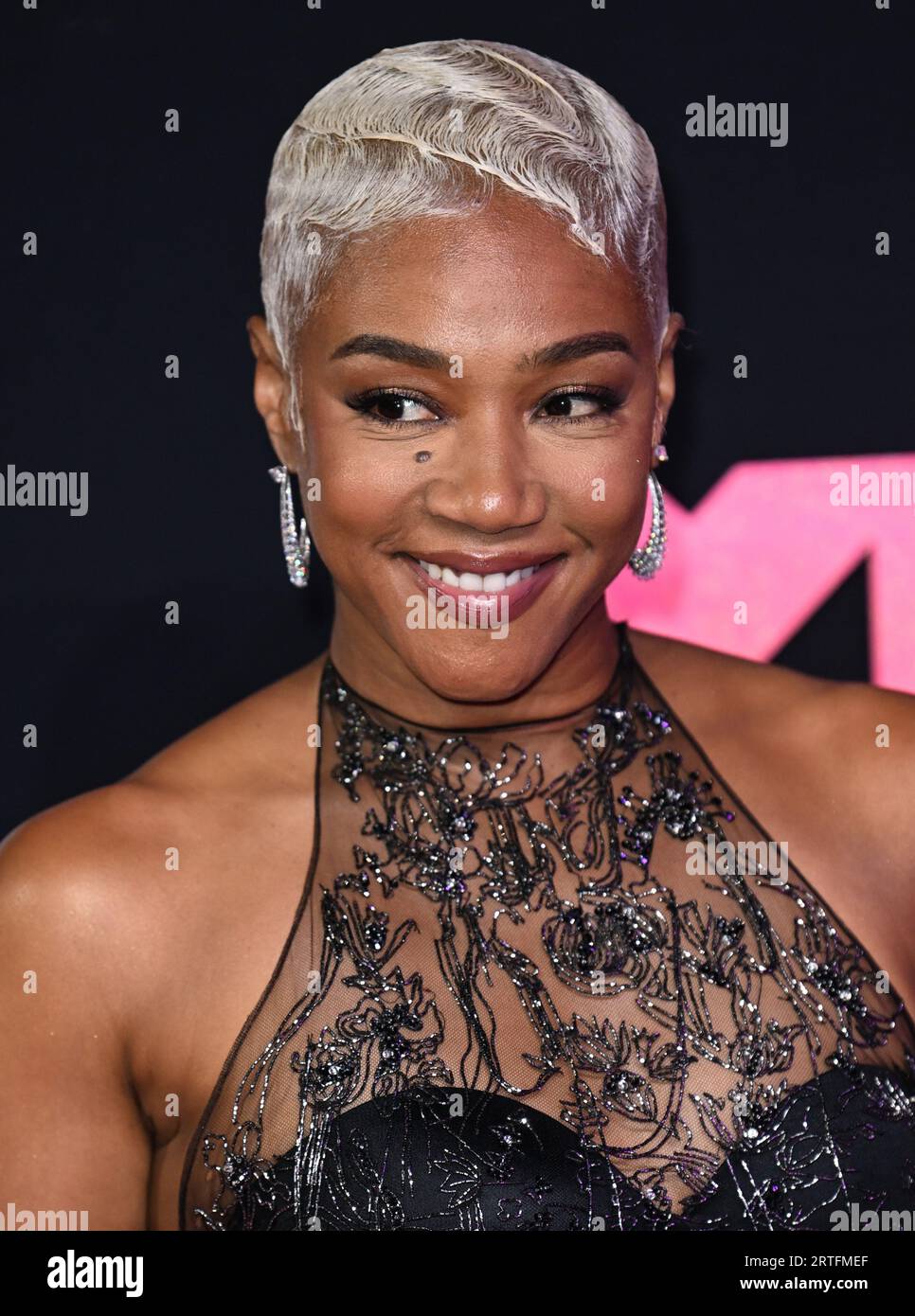 Newark, USA. September 12th, 2023. Tiffany Haddish arriving at the 2023 ...