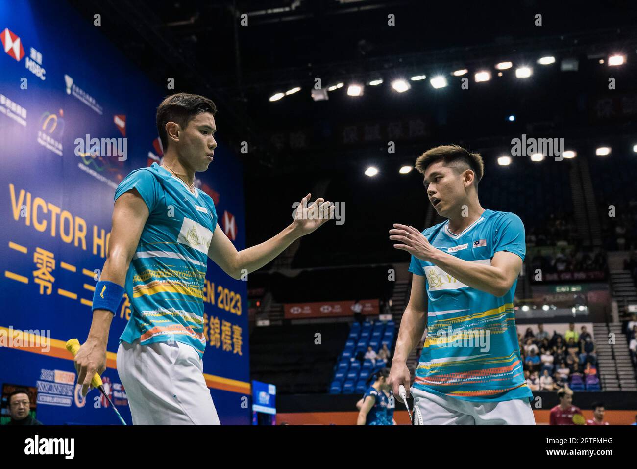 Hong Kong, China. 12th Sep, 2023. Low Hang Yee and Ng Eng Cheung of ...