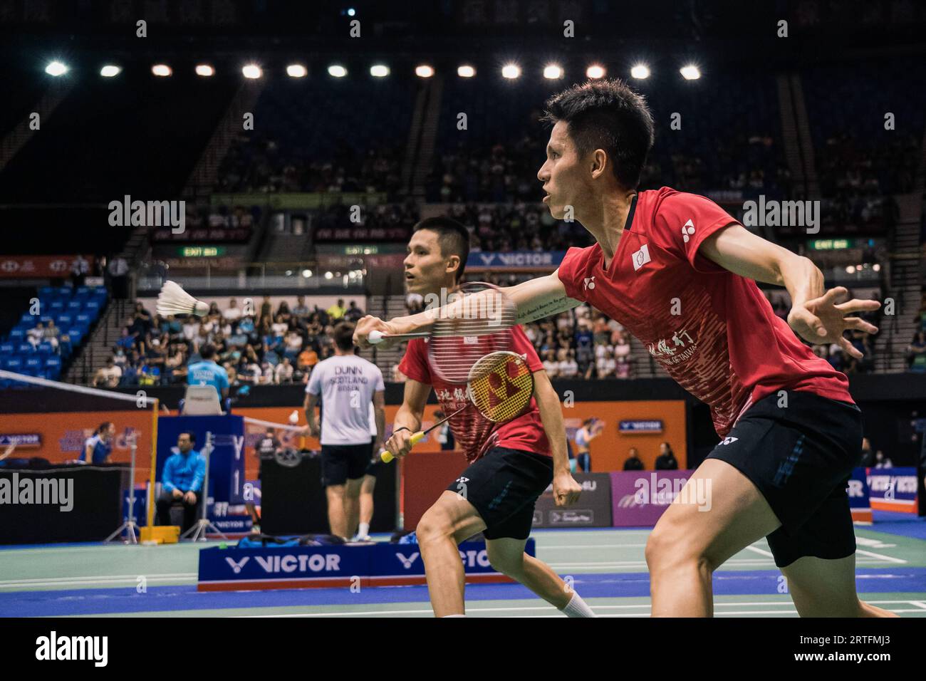Hong Kong, China. 12th Sep, 2023. Fang Chih Lee and Fang Jen Lee of ...