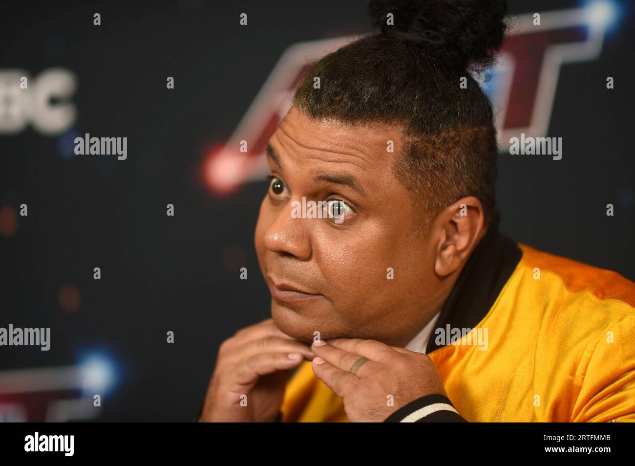 Orlando Leyba arrives for a live broadcast of "America's Got Talent ...