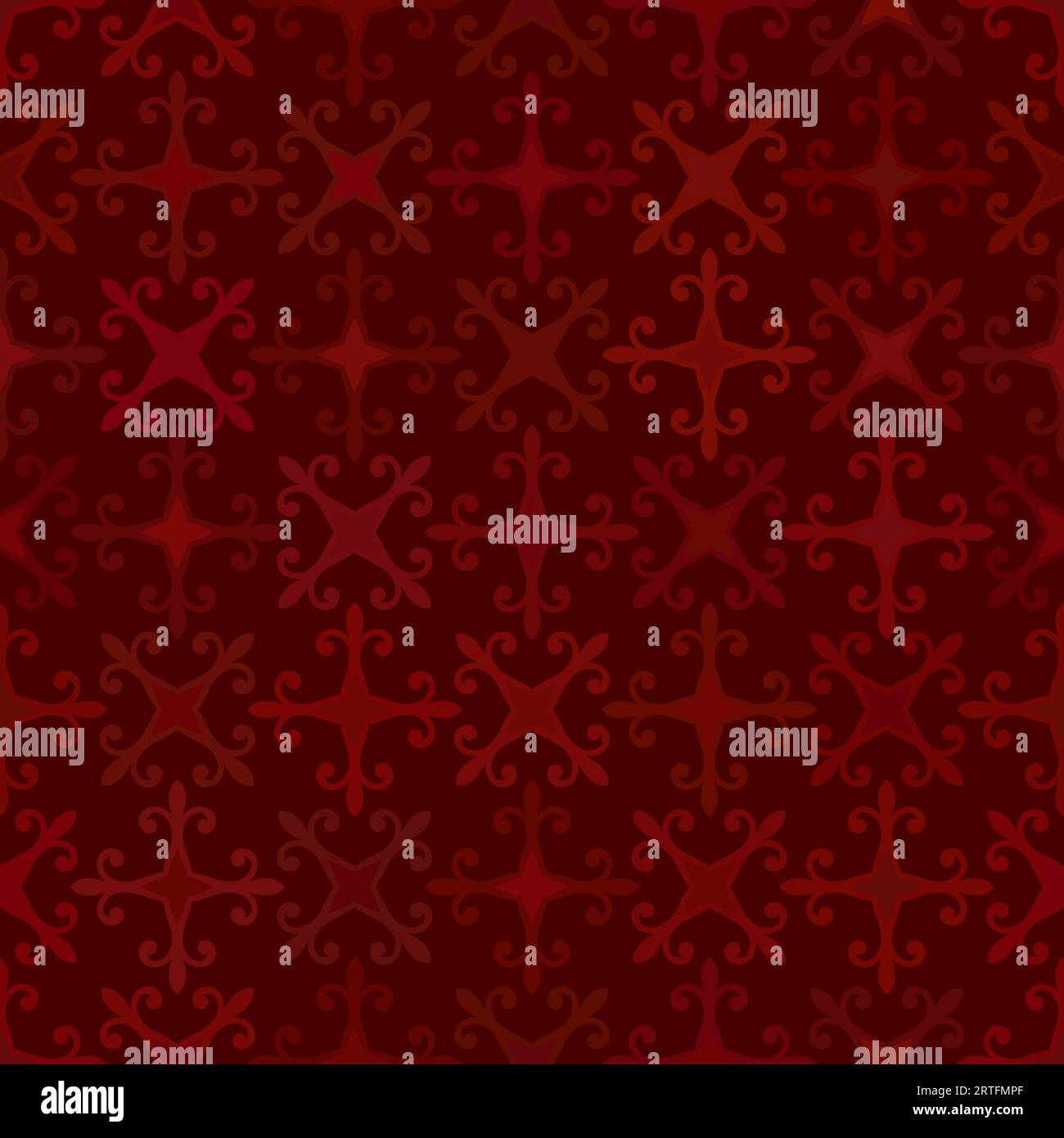 Abstract vector background Seamless arabic texture Maroon color Stock ...