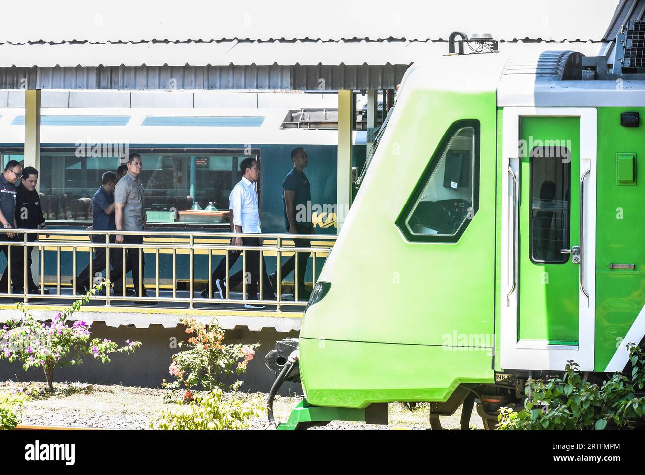 Bandung railway station hi-res stock photography and images - Alamy