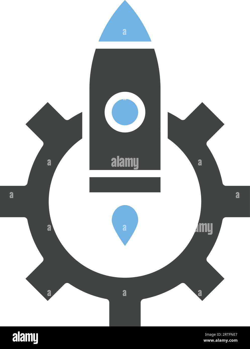 Launch Optimization Icon Image Stock Vector Image & Art - Alamy
