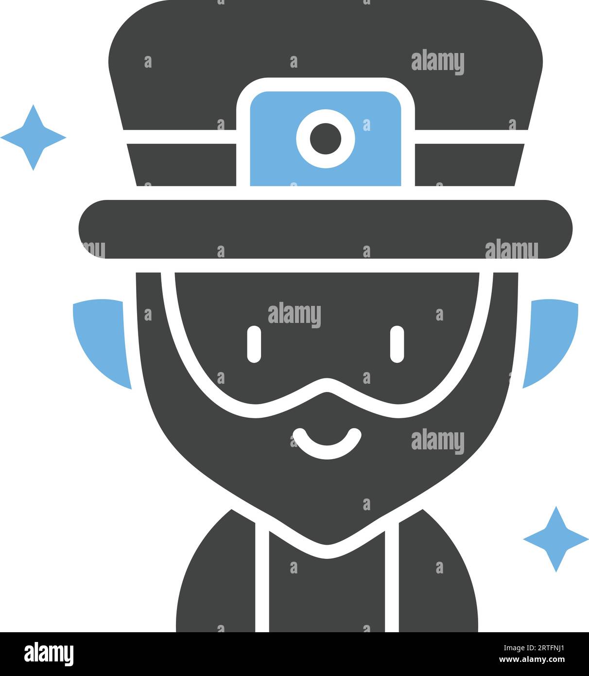 Leprechaun Icon Image Stock Vector Image & Art - Alamy