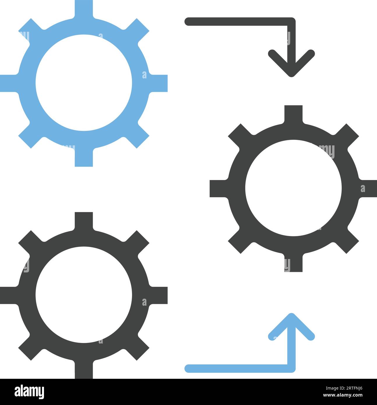 Lean manufacturing icon hi-res stock photography and images - Alamy