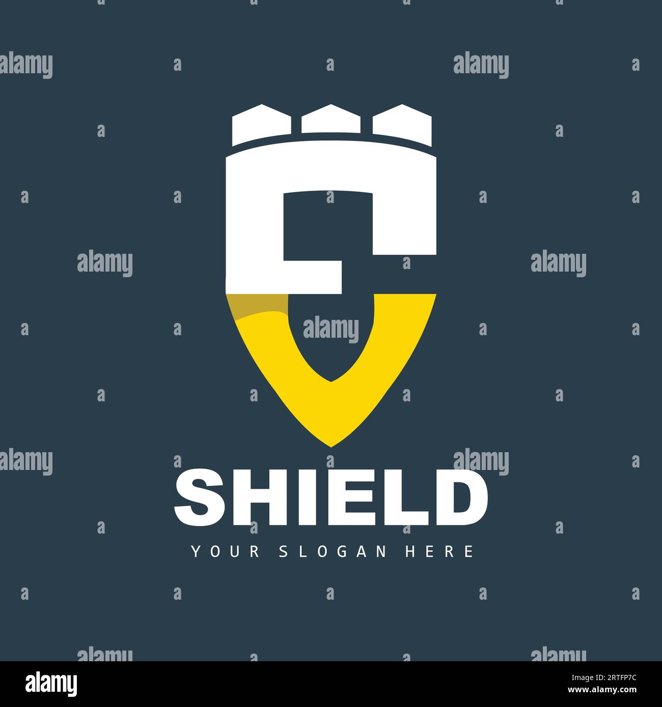 Shield Logo, Safe And Strong Security Vector, Design, Protection Simple ...