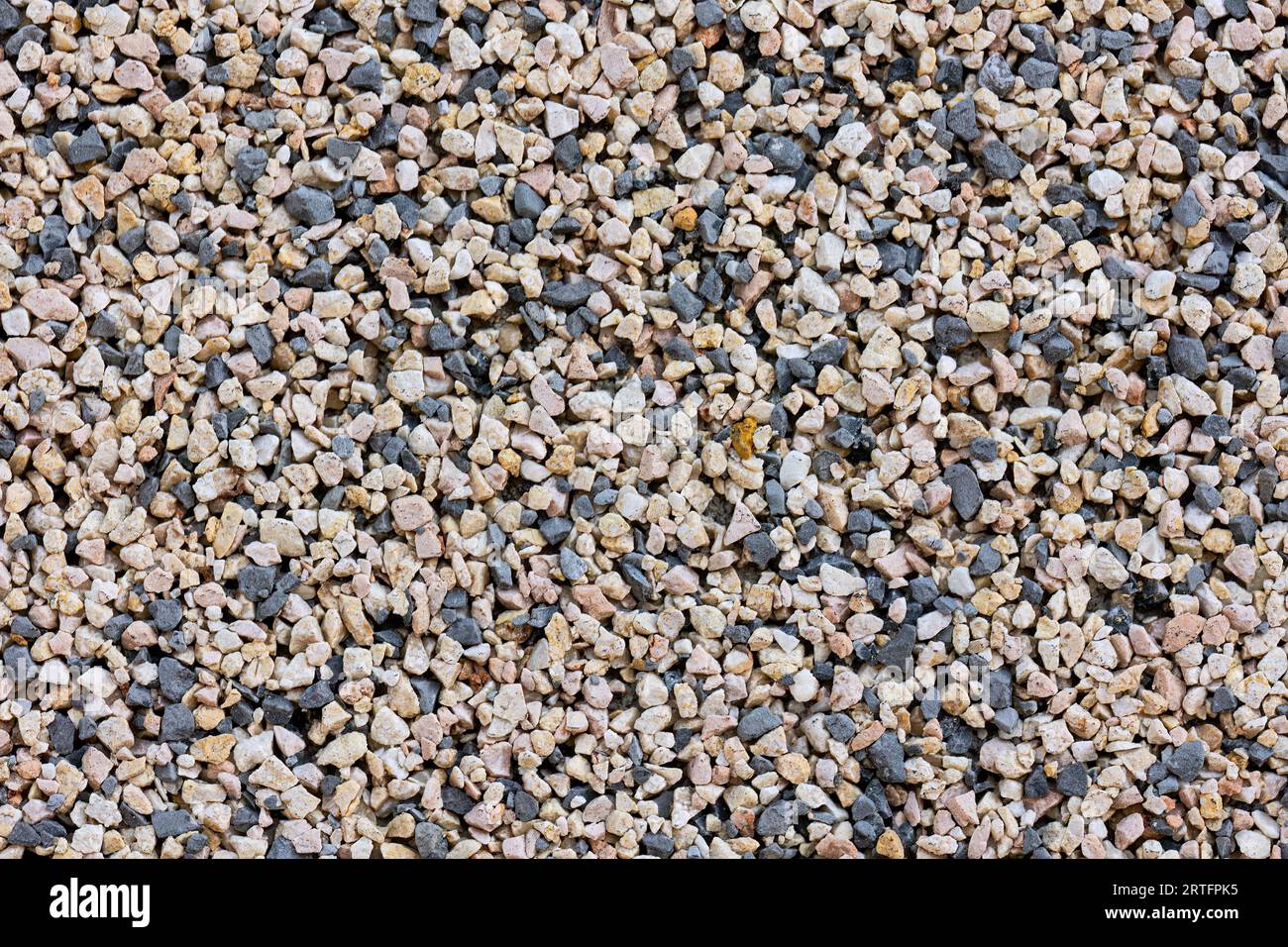 Detailed capture of small pebbles, highlighting their natural texture ...