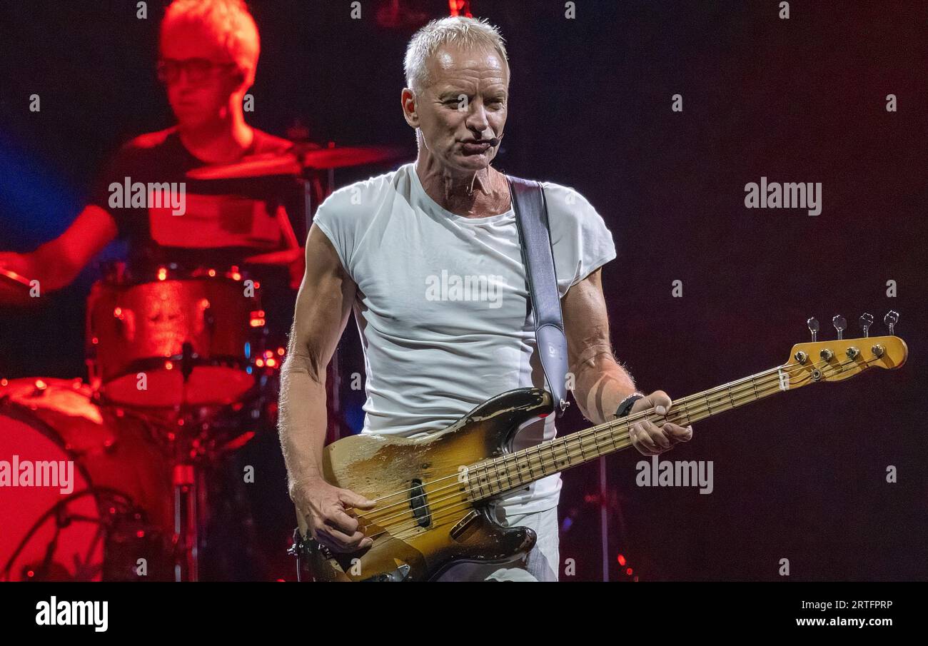 Hollywood, United States. 12th Sep, 2023. Sting performs on stage at ...
