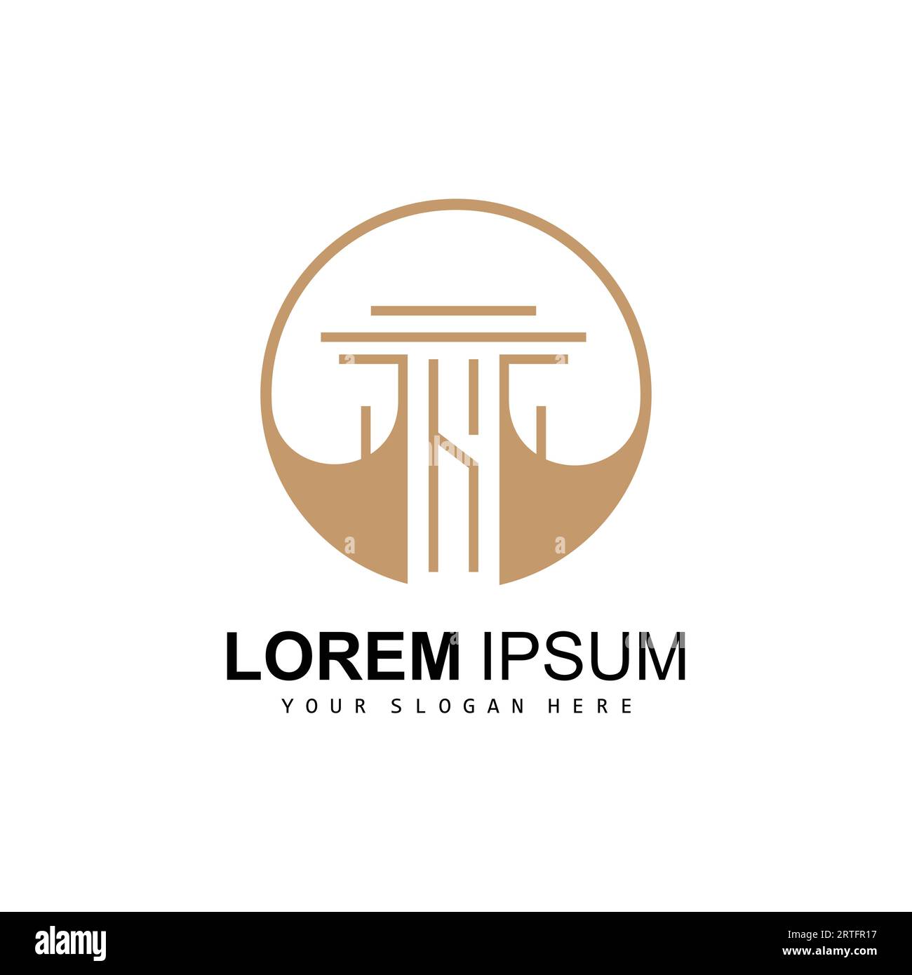 Pillar Logo, Law Design, Building Construction Pillar Vector, Product ...