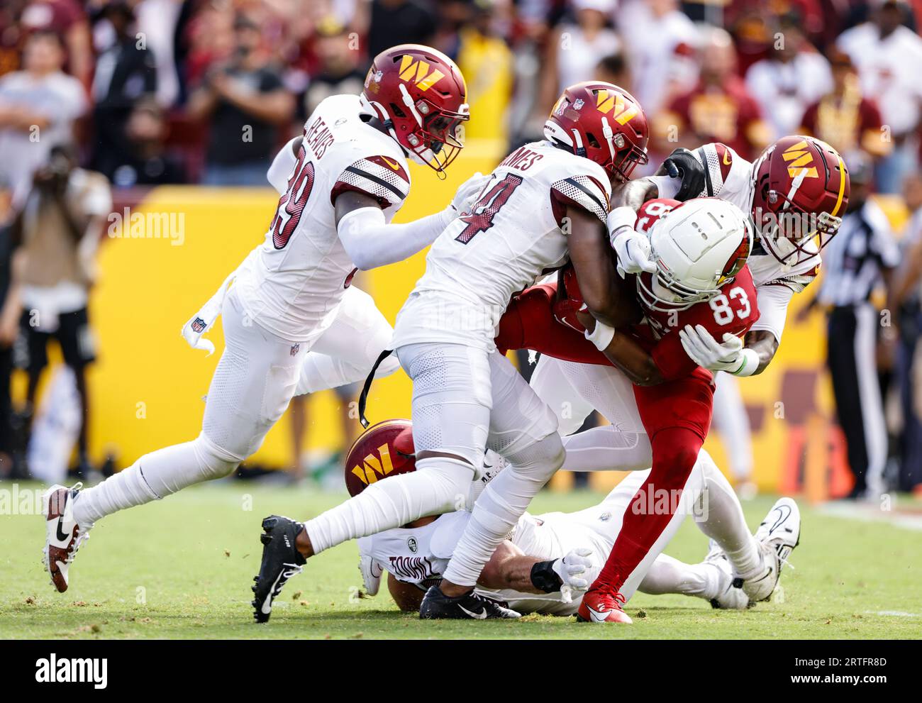 Landover, United States. 10th Sep, 2023. Washington Commanders CB ...