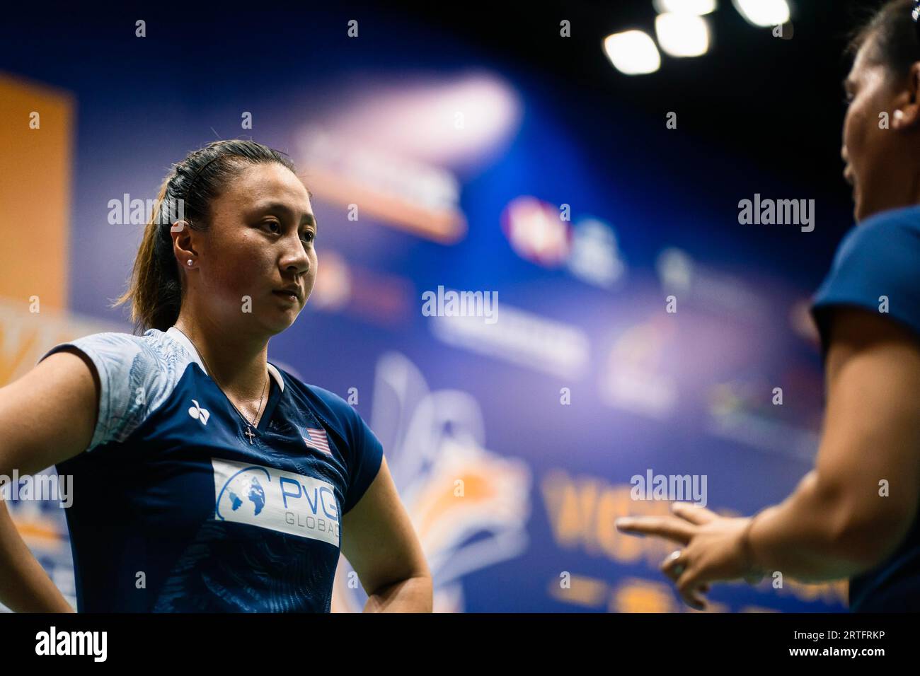 Hong Kong, China. 12th Sep, 2023. Paula Lynn Cao Hok and Lauren Lam of ...