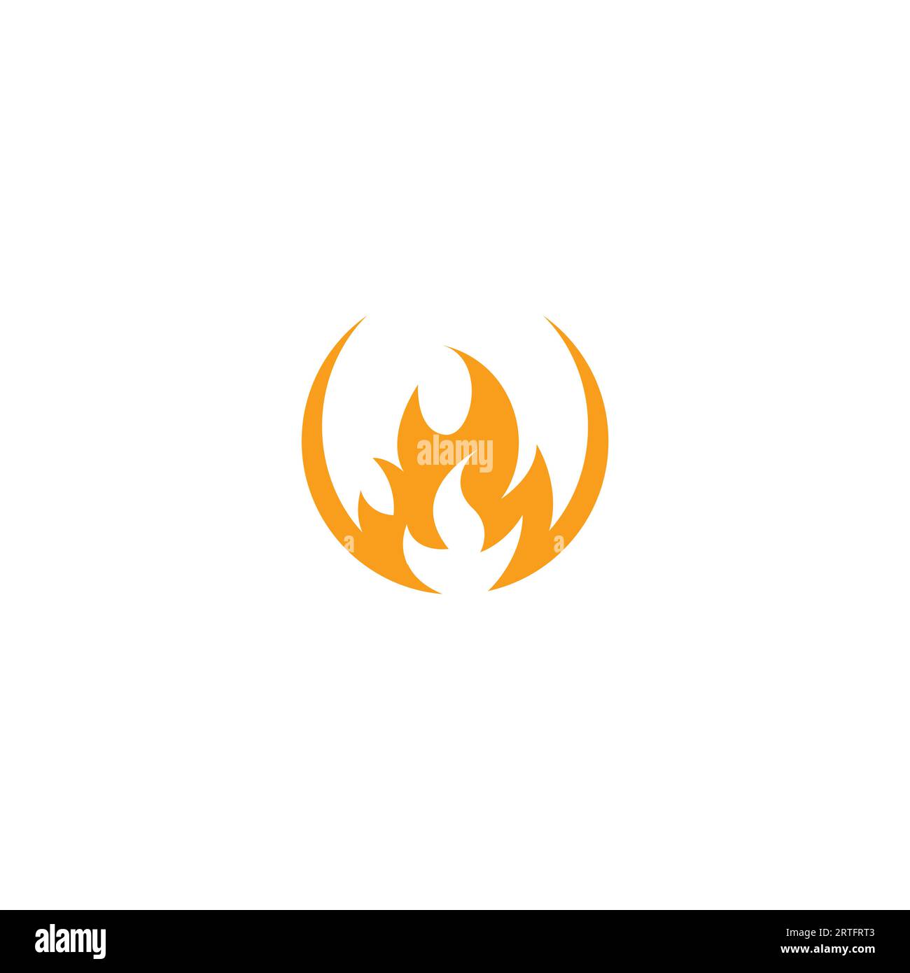 Fire Logo Design. flame logo vector graphic Stock Vector Image & Art ...