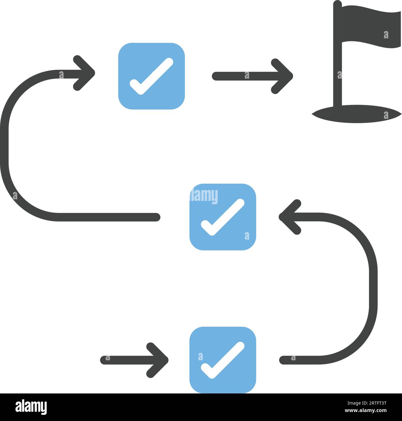 Milestone Icon Image Stock Vector Image & Art - Alamy