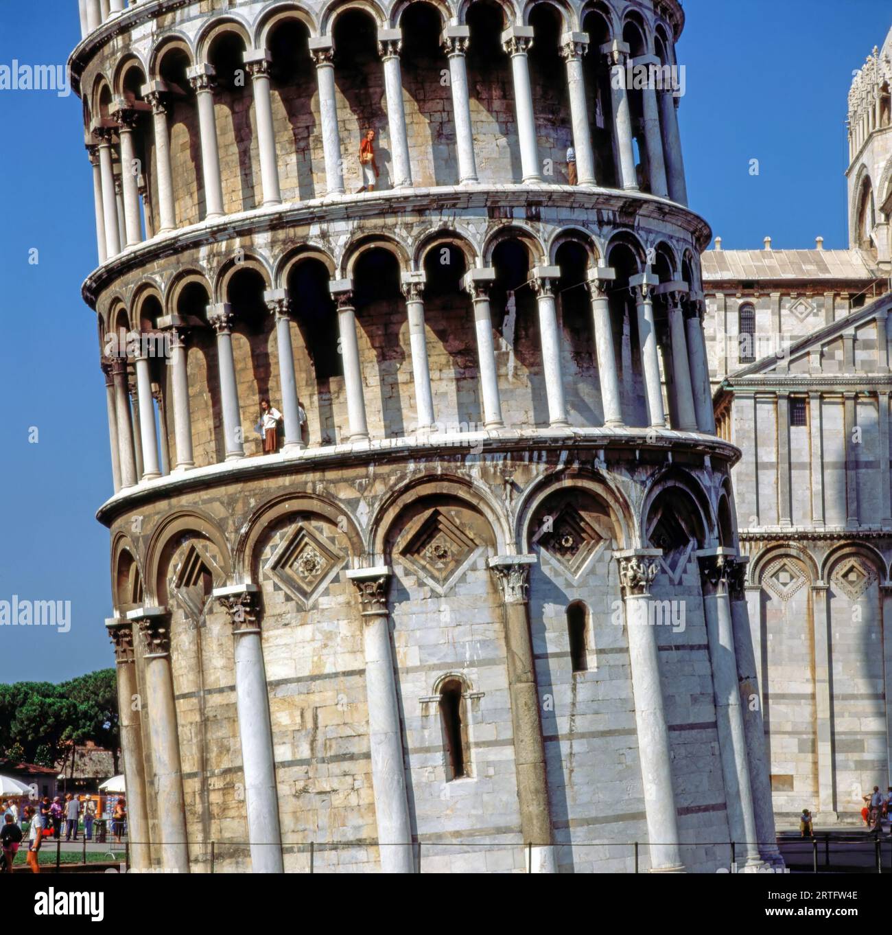 Leaning Tower in Pisa, Italy Stock Photo - Alamy