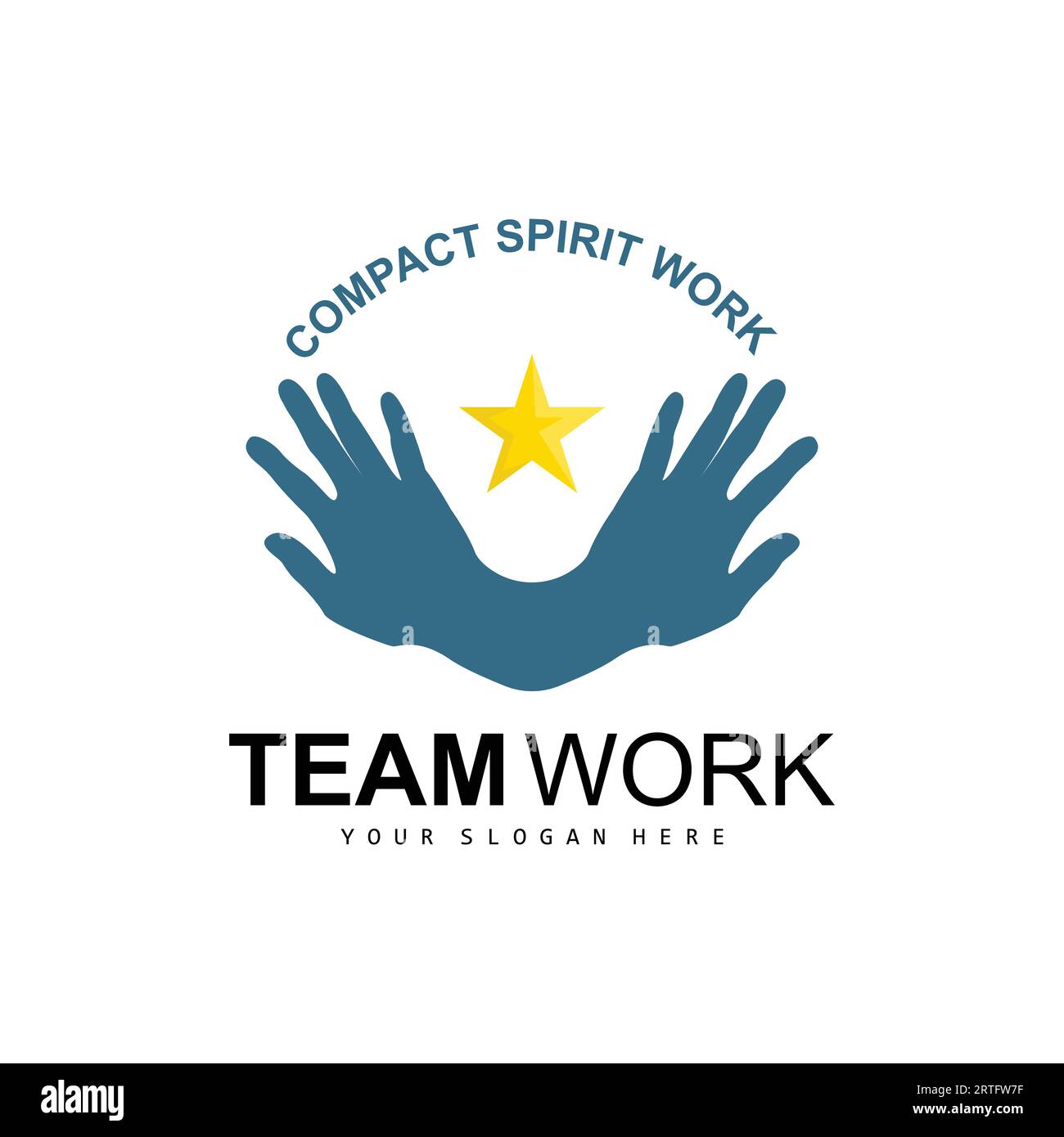 Teamwork Hand Logo