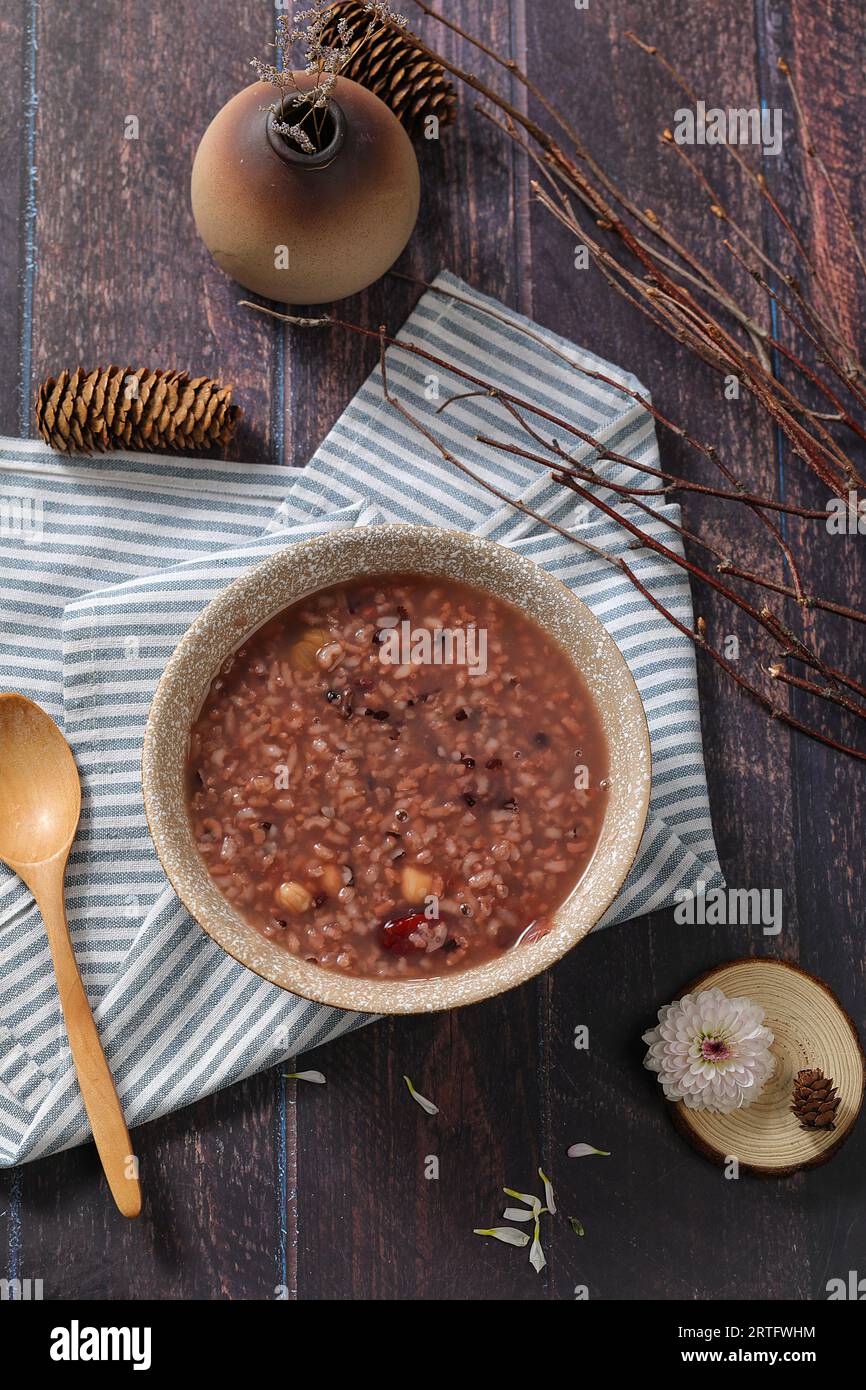 Chinese traditional food, Laba porridge.Breakfast cereals Stock Photo ...