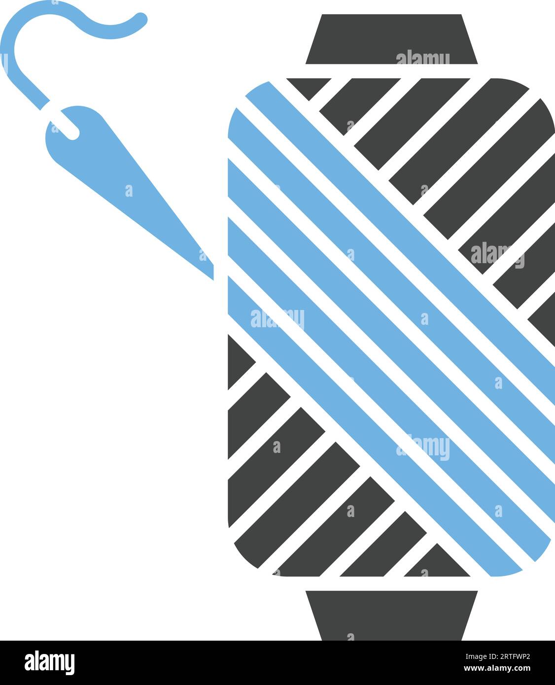 Sewing thread icon outline Stock Vector Images - Alamy