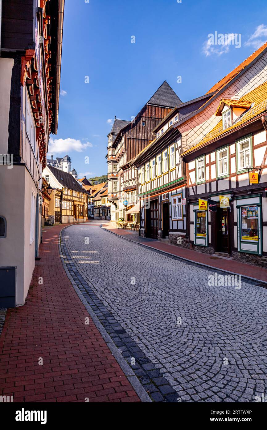 Exploring the southern Harz region in the beautiful half-timbered town ...