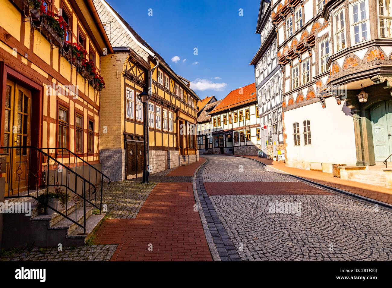 Exploring the southern Harz region in the beautiful half-timbered town ...
