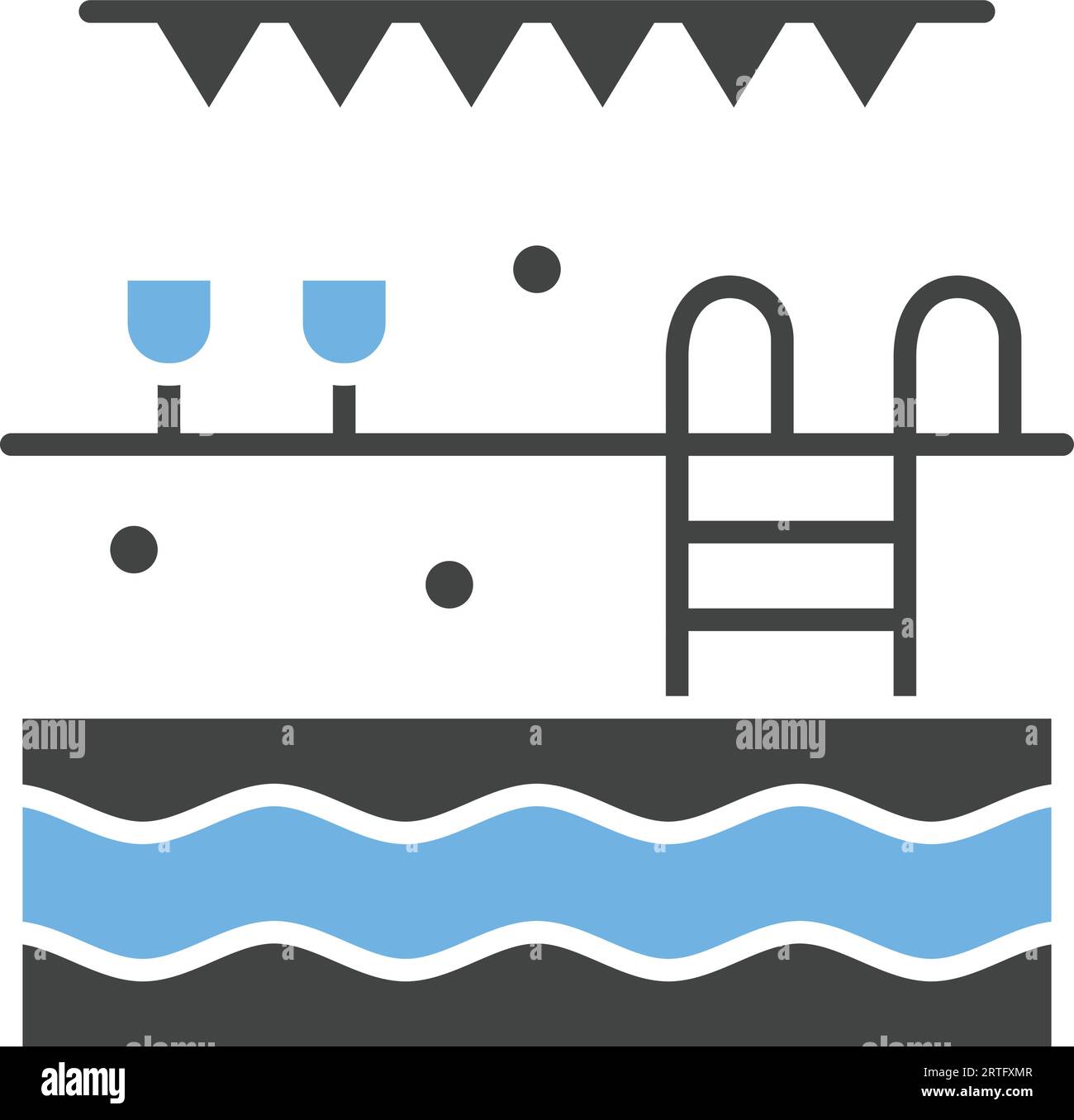 Pool Party Icon Image Stock Vector Image & Art - Alamy