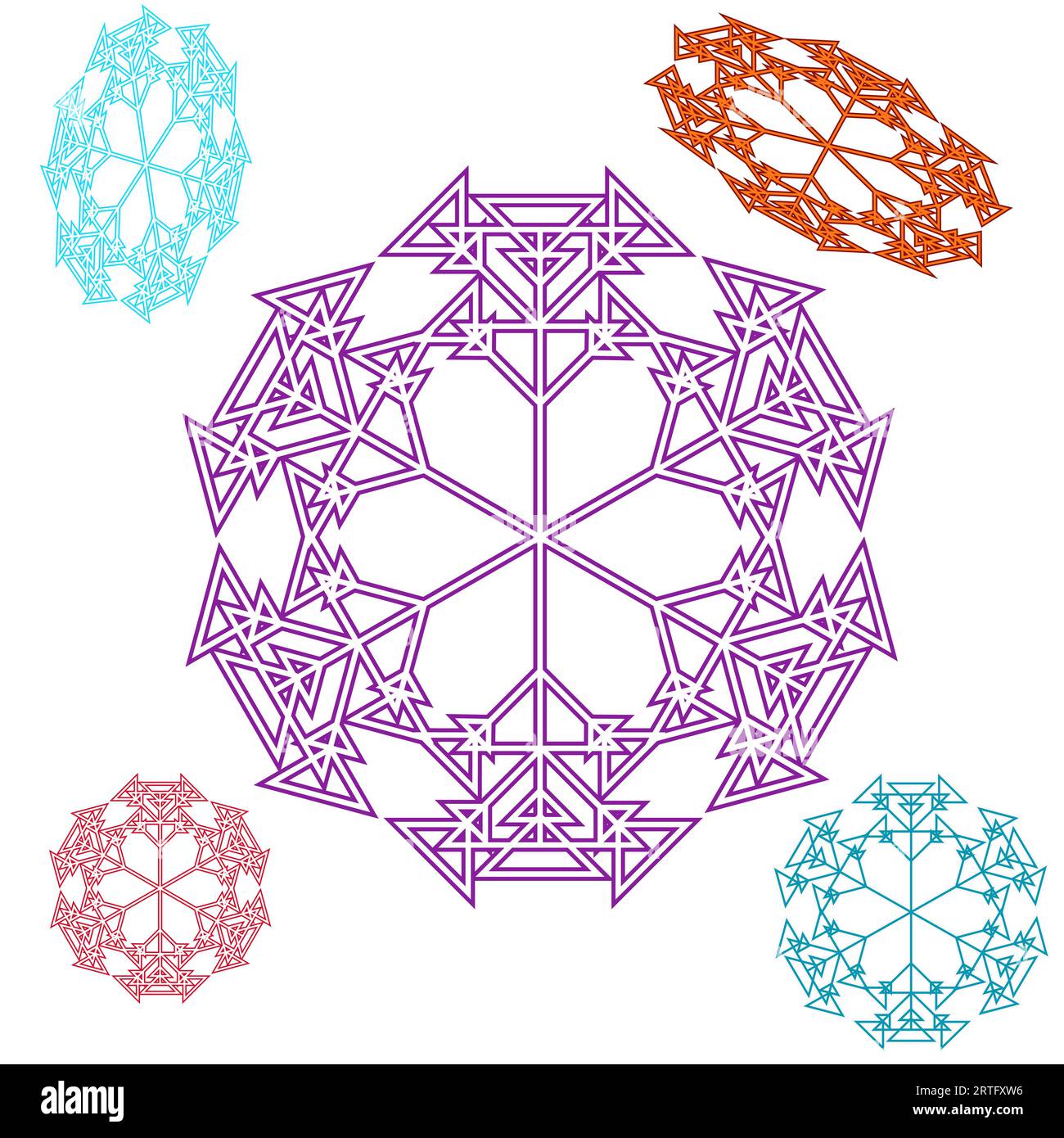 Pur circle Stock Vector Images - Alamy