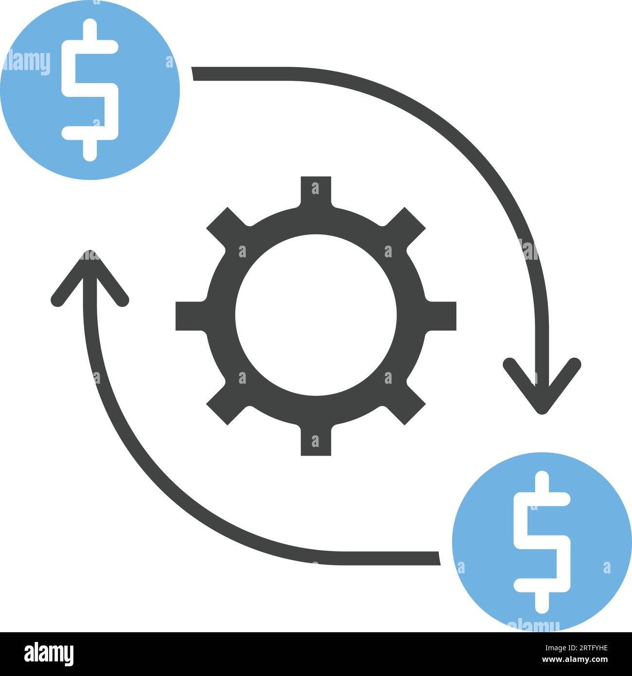 Project Revenue Icon Image Stock Vector Image & Art - Alamy
