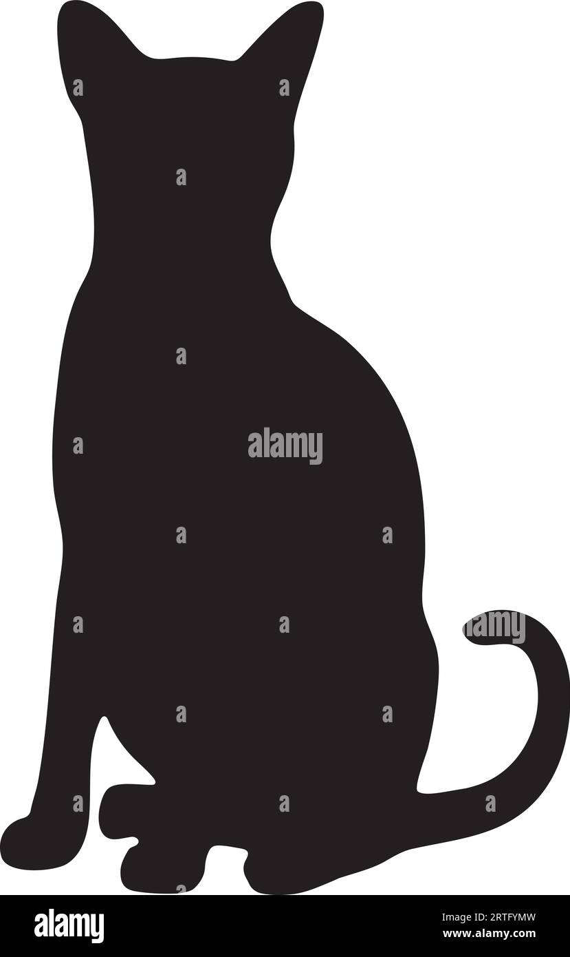 Sitting silhouette Stock Vector Images - Alamy